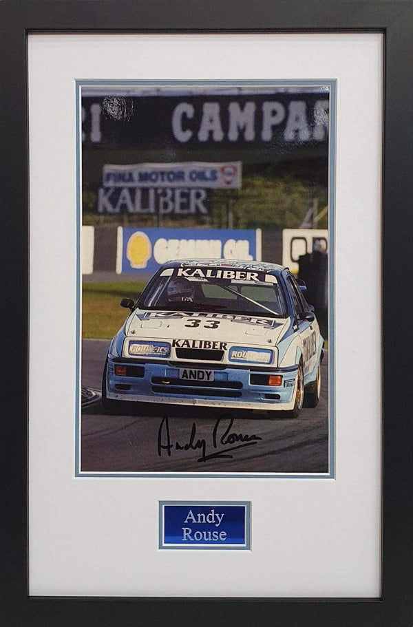 Andy Rouse Signed Sierra RS 500 Cosworth Photo with COA. – Darling ...