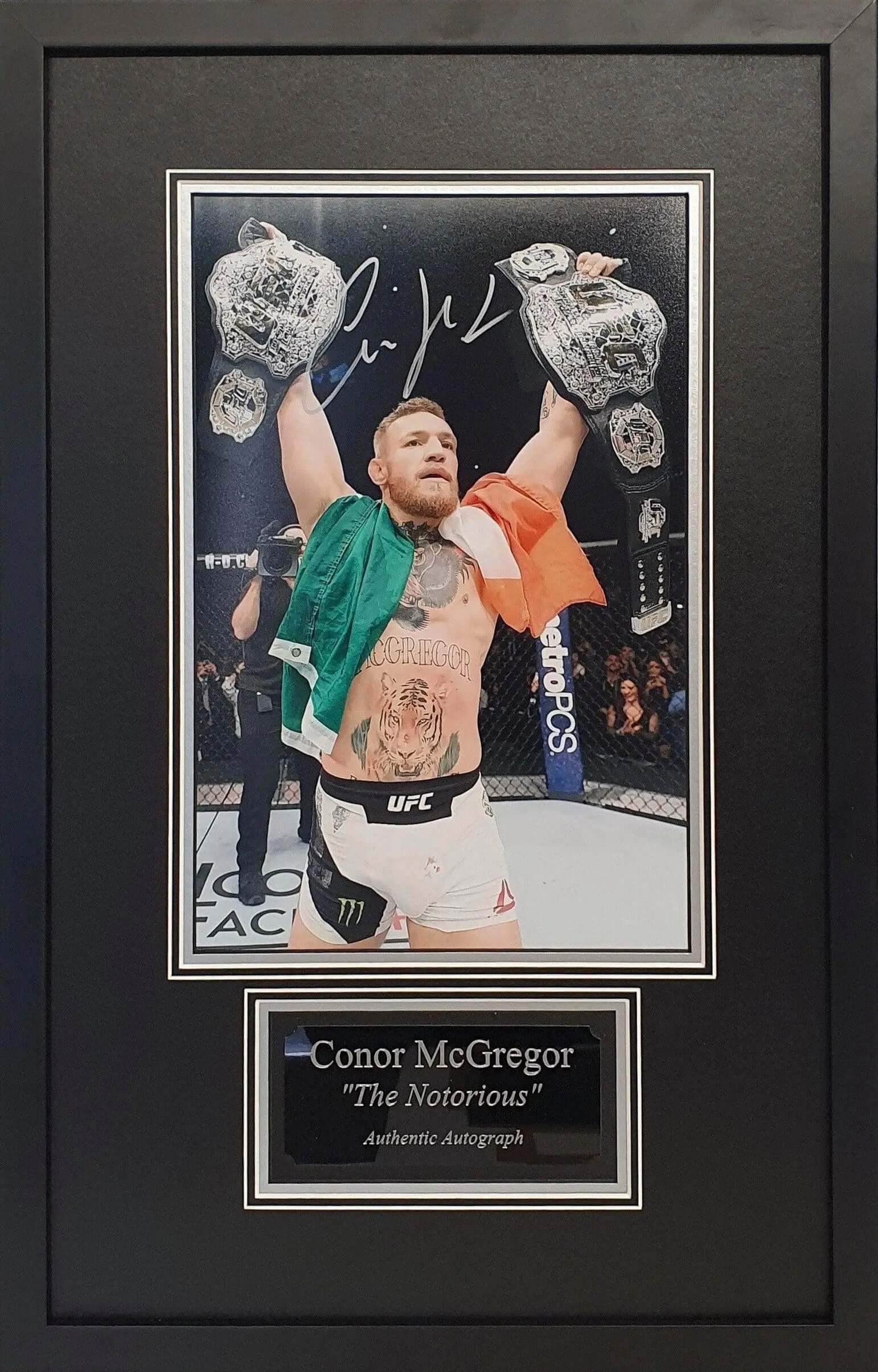 Conor McGregor Signed Photo - Framed with COA - Darling Picture ...