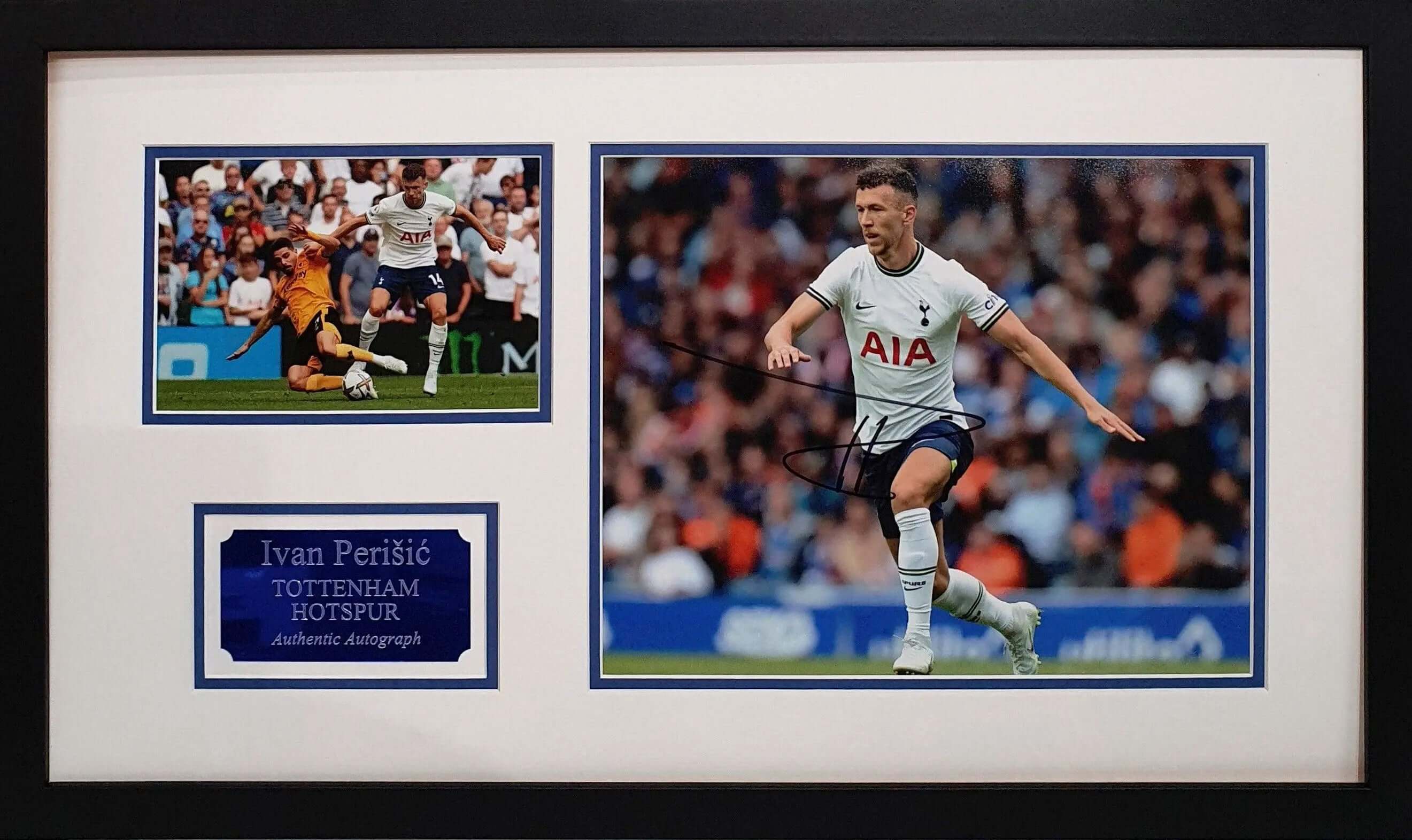 Ivan Perisic Signed Spurs Photo - Framed with COA - Darling Picture ...