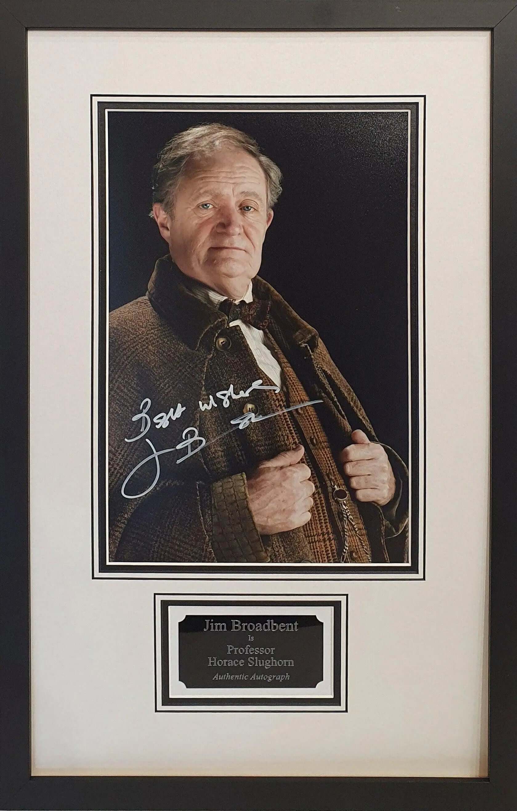 Jim Broadbent Signed Harry Potter Photo - Framed with COA – Darling ...