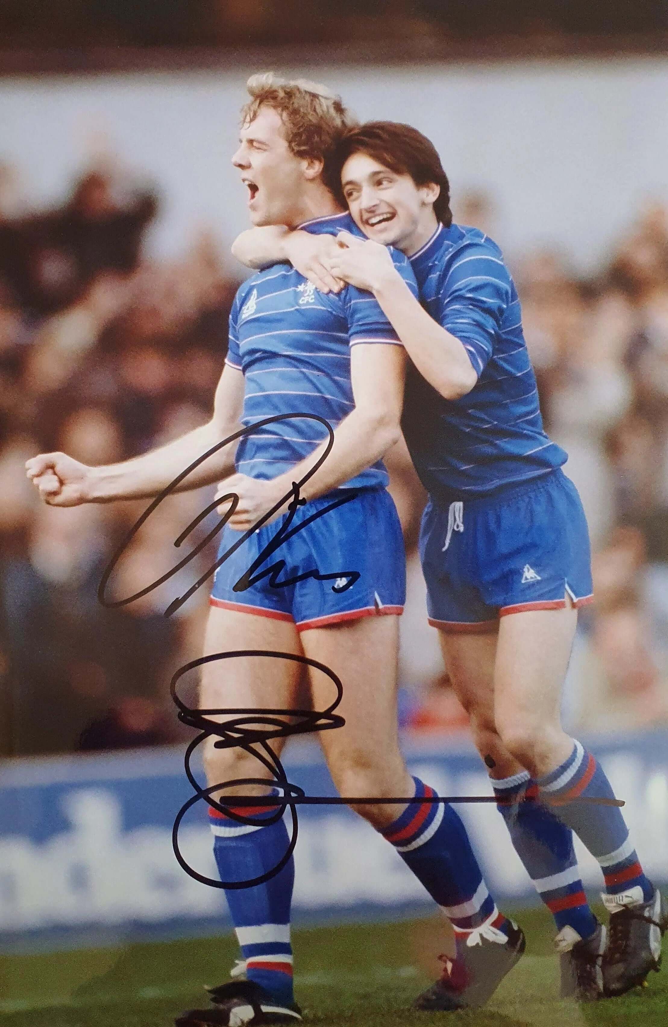 Kerry Dixon & Pat Nevin Signed Chelsea Photo with COA – Darling Picture ...