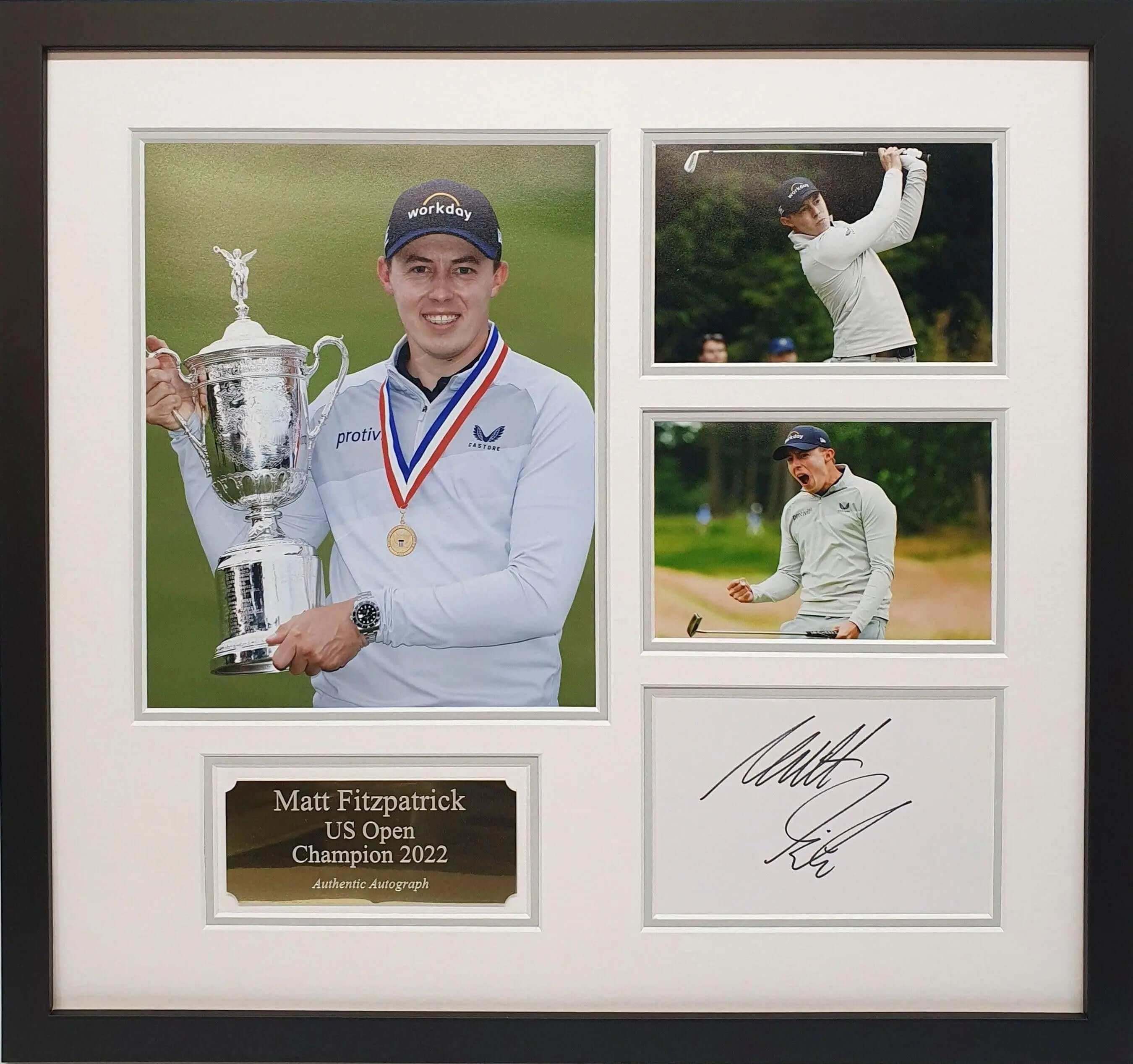 Matt Fitzpatrick Signed Card & Photo Presentation Framed – Darling ...