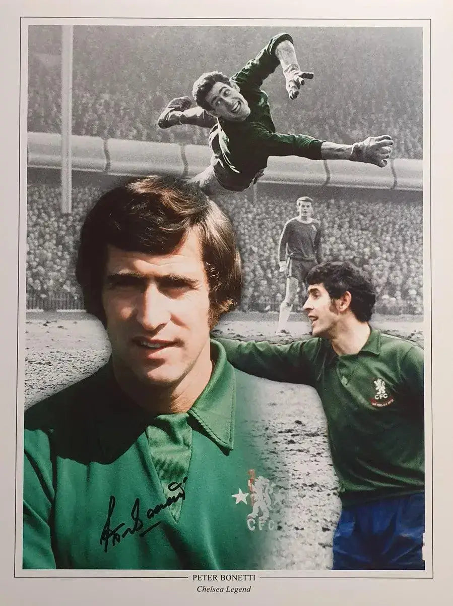 Peter Bonetti Signed Chelsea Photo. – Darling Picture Framing