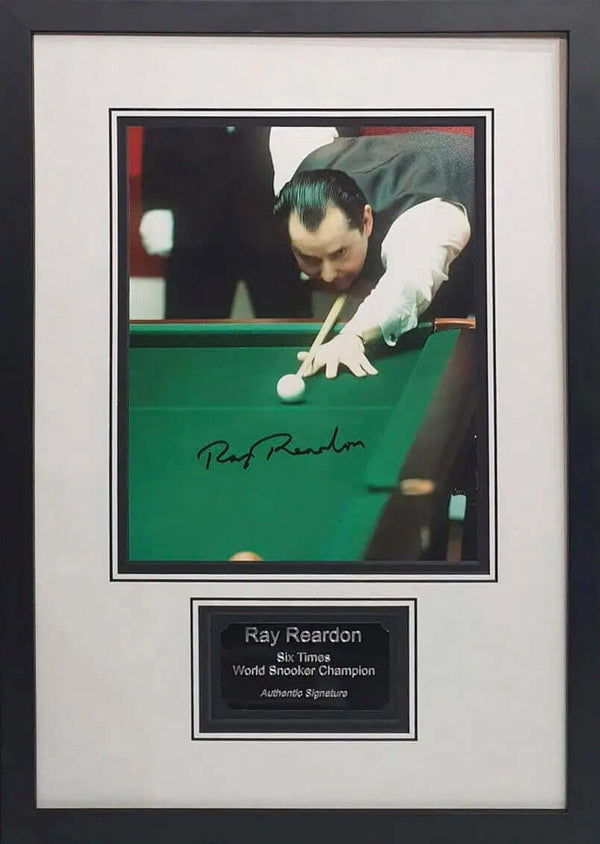 Ray Reardon Signed Photo Framed - Darling Picture Framing
