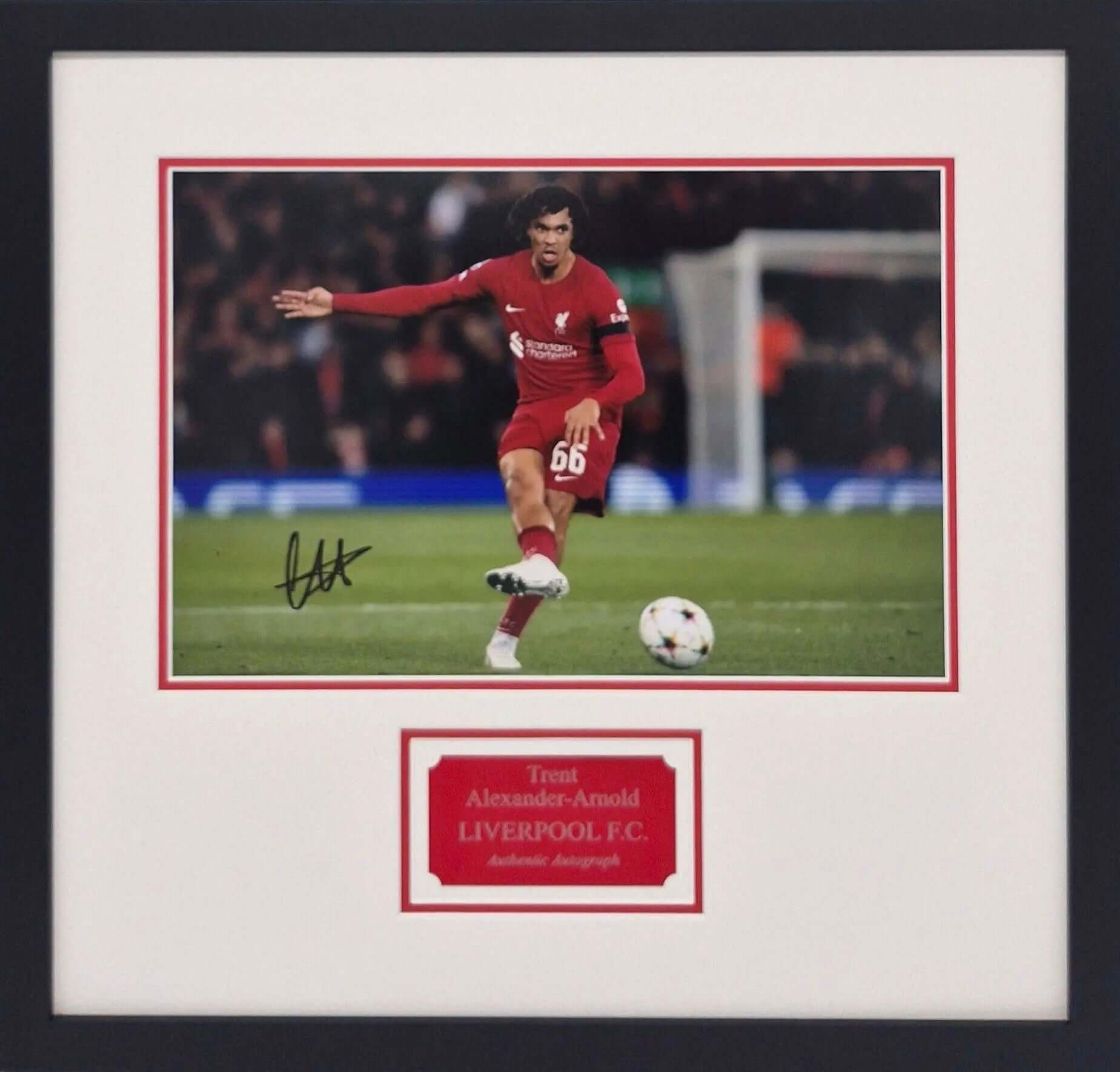 Trent Alexander-Arnold Signed Liverpool Photo Framed – Darling Picture ...